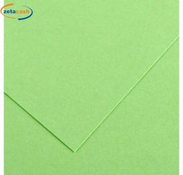 CARTONCINO VERDE MELA 220 GRAMMI 50X70 CM.