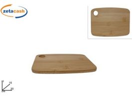 TAGLIERE IN BAMBOO 20X15 CM